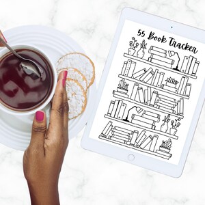 Book Reading Tracker | Reading Tracker | Book Tracker | Book Challenge ...