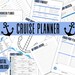 Cruise Travel Planner | Travel Planner | Planning| Worksheets | Day by ...