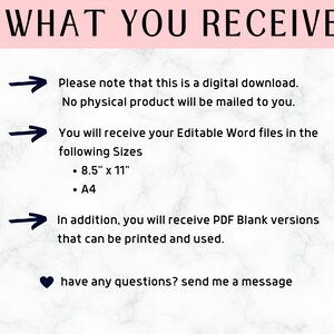 EDITABLE Work Planner | Work Day Organizer | Editable Daily Planner ...