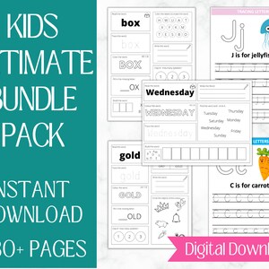 ULTIMATE Sight Words | Kindergarten Worksheets | Practice Spelling ...