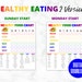 Healthy Eating Habits for Kids | Meal Planning Checklist | Lunch ...