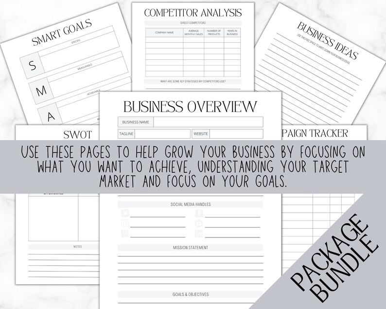 Social Media Planner Template Content Creator Planner Social Media ...