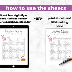 Easter Printables for Kids | Activity Pack | Learning Worksheets | Easter Coloring Pages ...