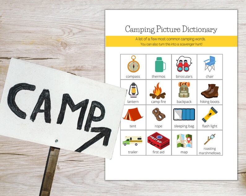 Camping Worksheets | Printable Camping Worksheets | Kindergarten ...