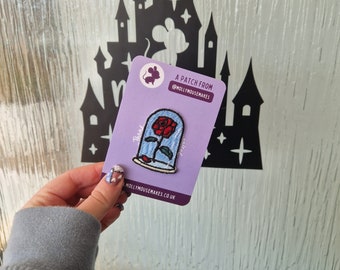 Beauty and the Beast Patches Iron on Princess Iron on Patch Patches for ...