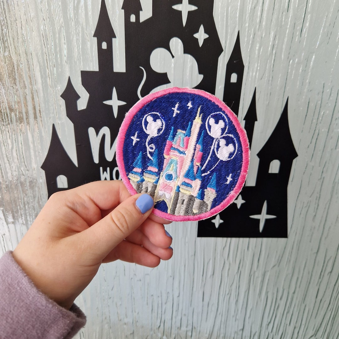 Magic Kingdom Walt Disney World Castle Embroidered Patch in a - Etsy