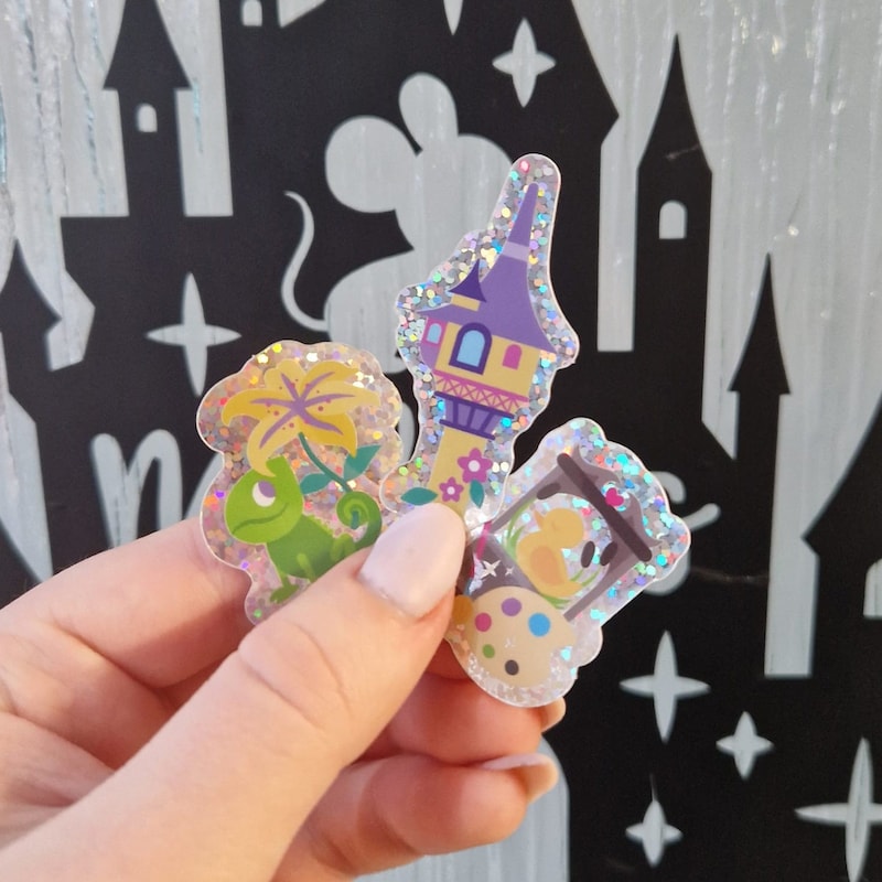 Tangled Stickers - Etsy