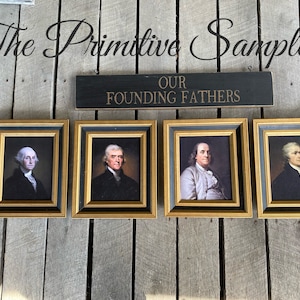 Our Founding Fathers Sign, Founding Father, - Etsy