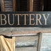 Buttery, Primitive Buttery, Buttery Sign, Primitive Sign,early American ...