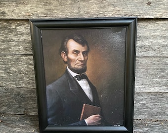 Abe Lincoln Print | Etsy