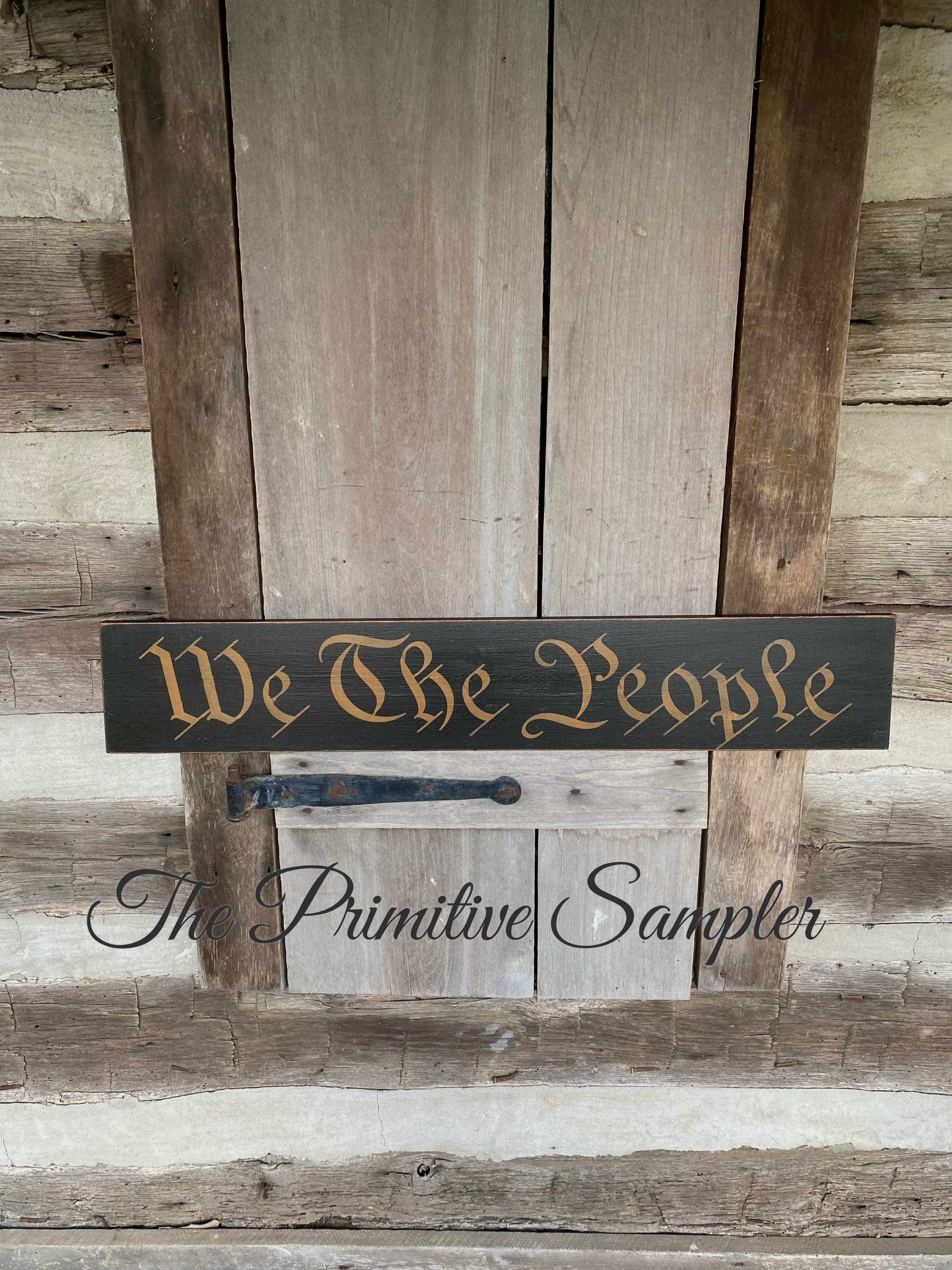 We the People Sign - Etsy