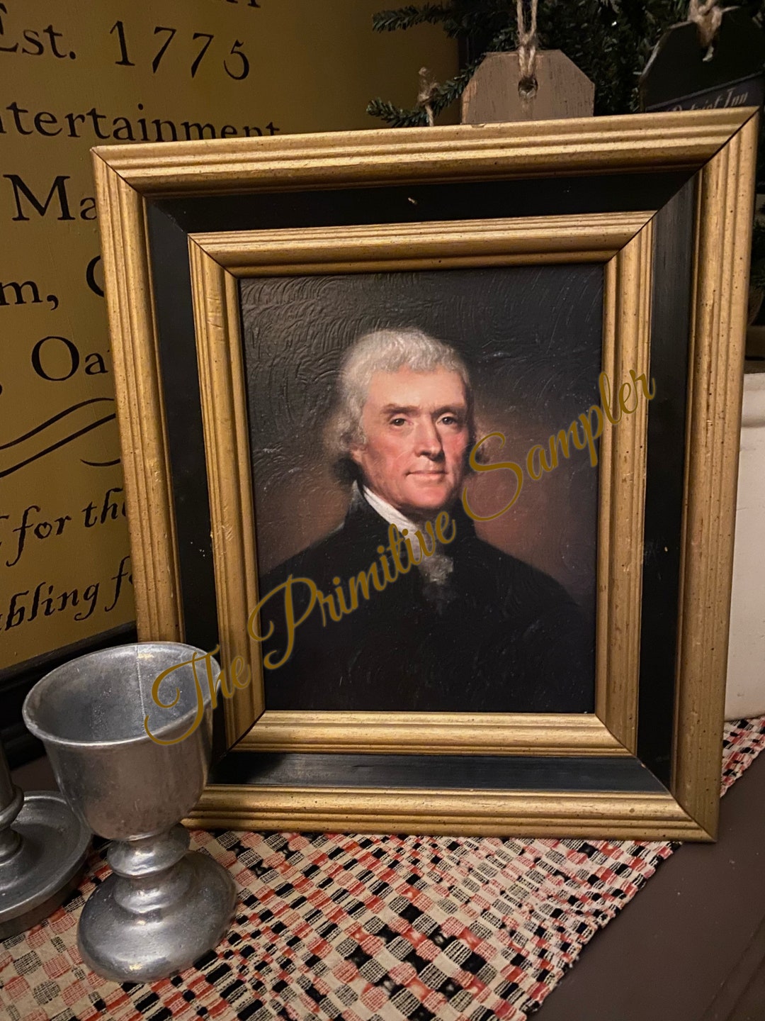 Thomas Jefferson Canvas Print - Etsy