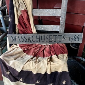 State Joined Union, State Signs, Colonial Decor, Early American Decor ...