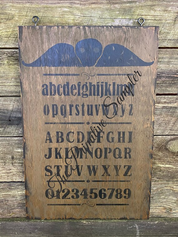 Alphabet Board - Etsy