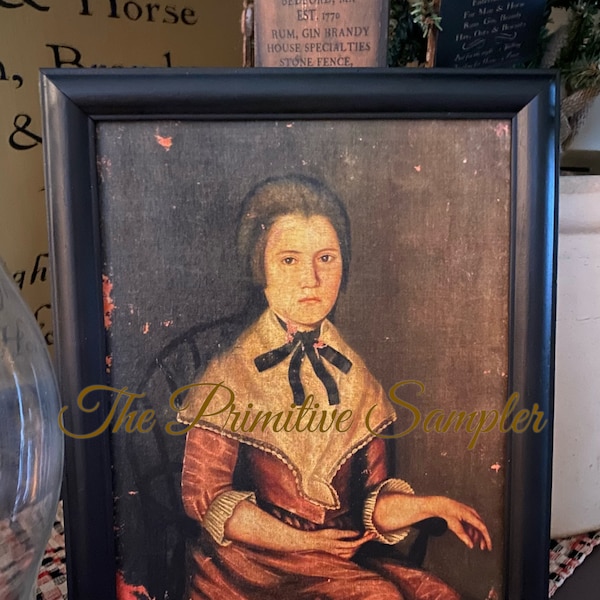 Colonial Girl - Etsy