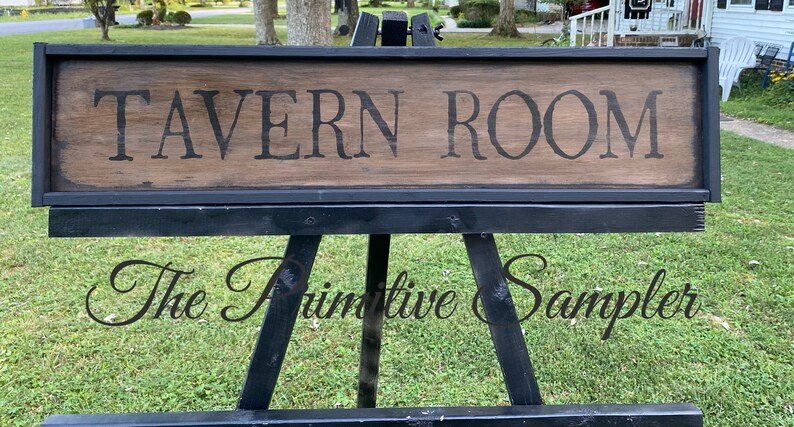 Tavern Room Sign 7x36 - Etsy