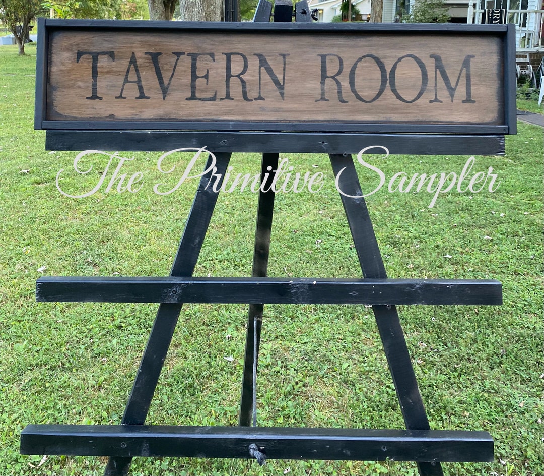 Tavern Room Sign 7x36 Etsy tavern-room-sign-7x36-etsy