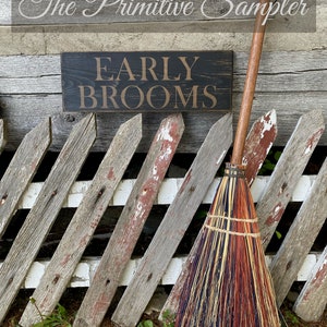 Early Brooms Sign - Etsy