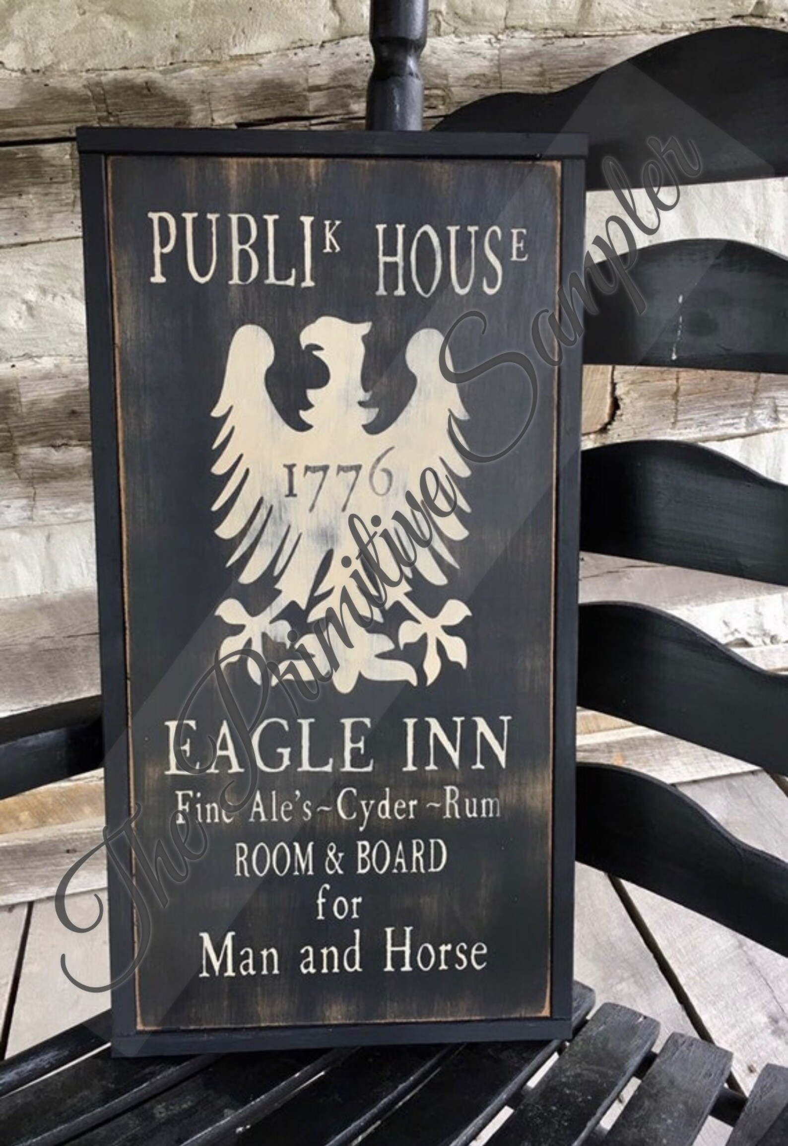 Eagle Inn Tavern Eagle Inn Sign Colonial Decor Early - Etsy