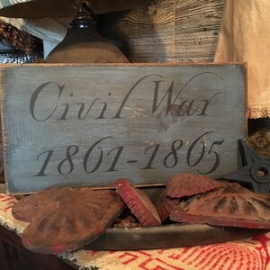 Civil War Sign, Civil War, North and South, War Between the States - Etsy