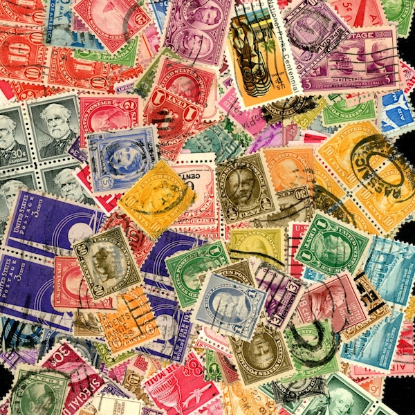 Bulk Used Stamps - Etsy