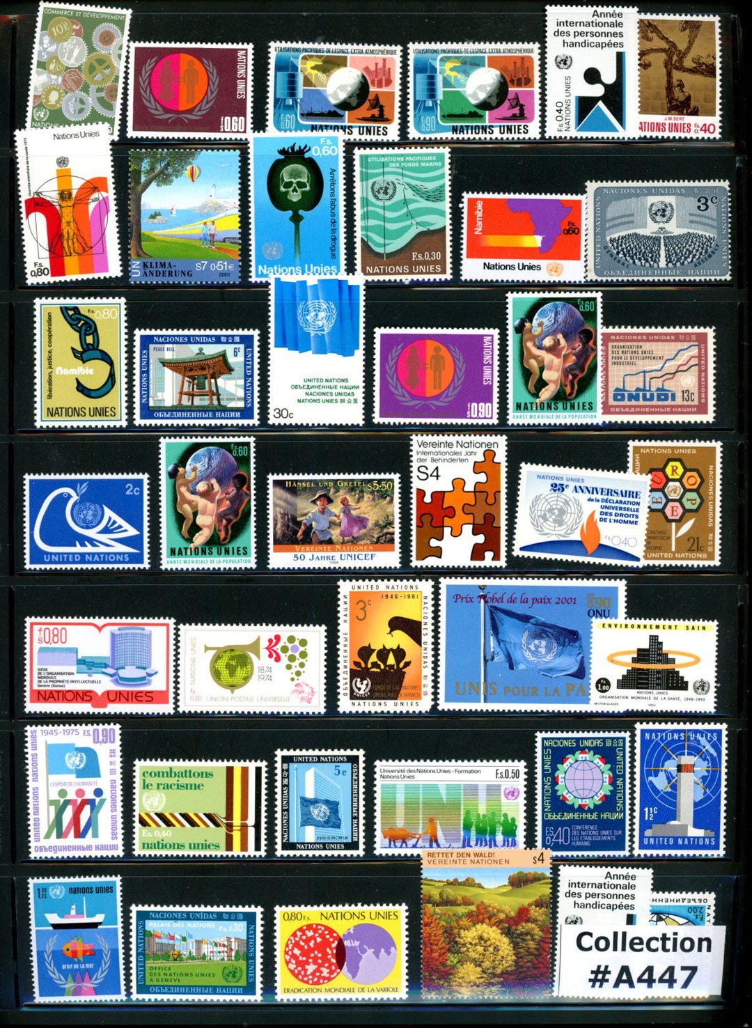 United Nations - Postage Stamp Collections - Your Choice - Pick a ...