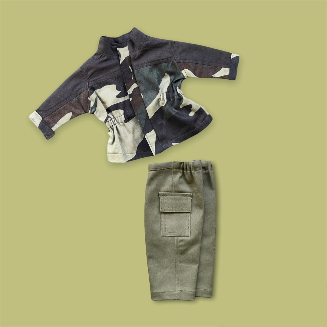 Army Cargo Jacket Set - Etsy