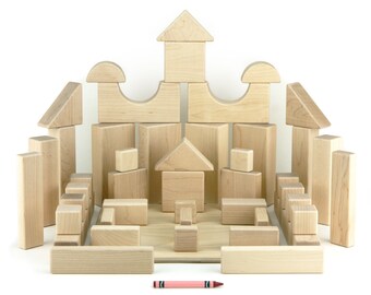 Maple Building Blocks - Etsy