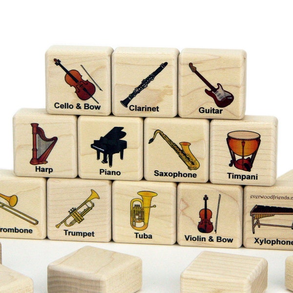 Musical Instrument Matching Memory Game - Etsy