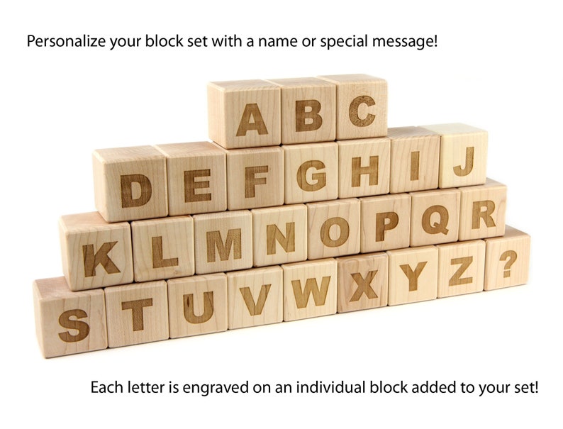 23 Pc Maple Chunky Building Blocks Toddler Chunky Set Wooden - Etsy