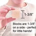 12 Pc ASL Number Blocks With Braille | American Sign Language Blocks ...