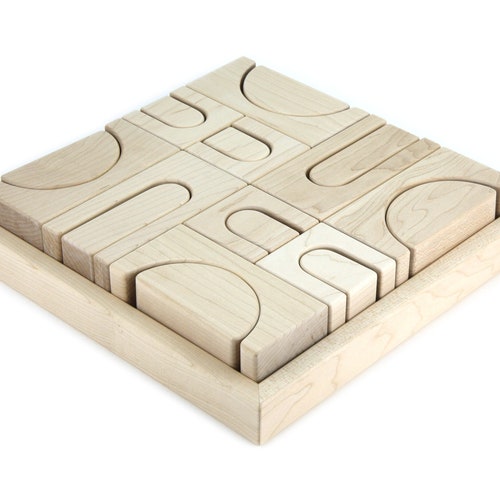 Wooden Blocks Set - Etsy