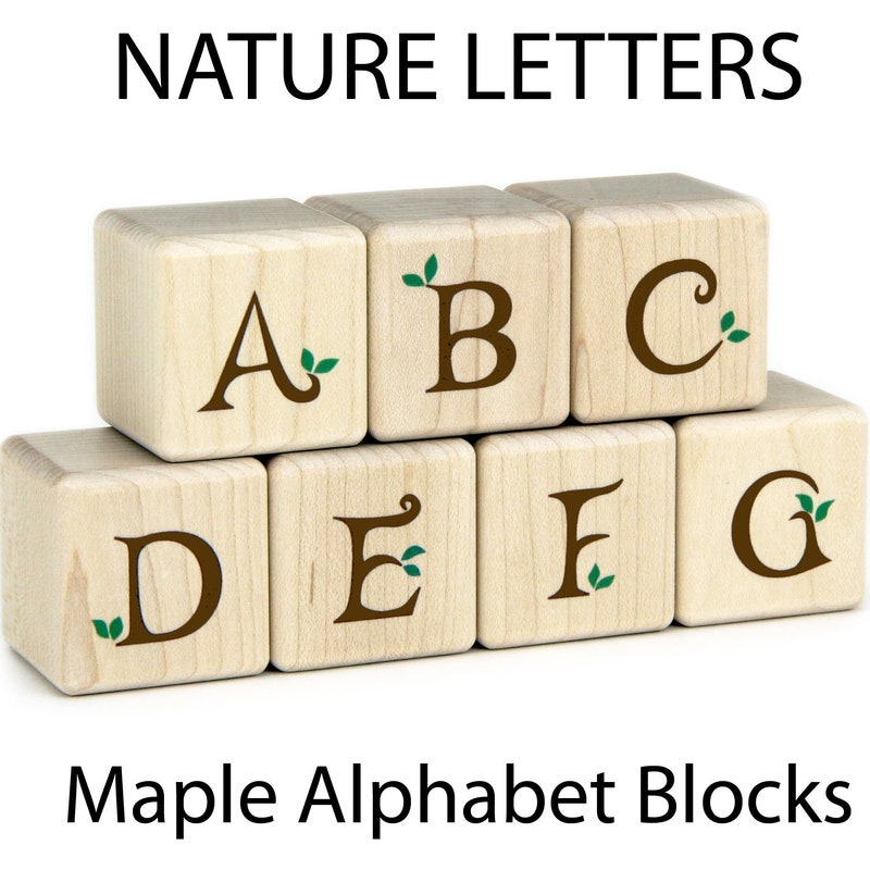 Nature Letters - Etsy