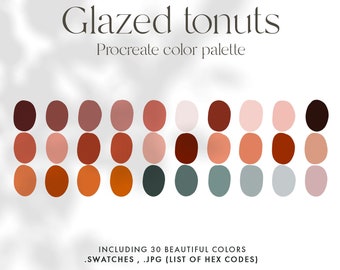 Paper Stationery Design & Templates Chocolate glazed donut color ...