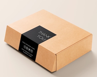 Box Label Design - Etsy