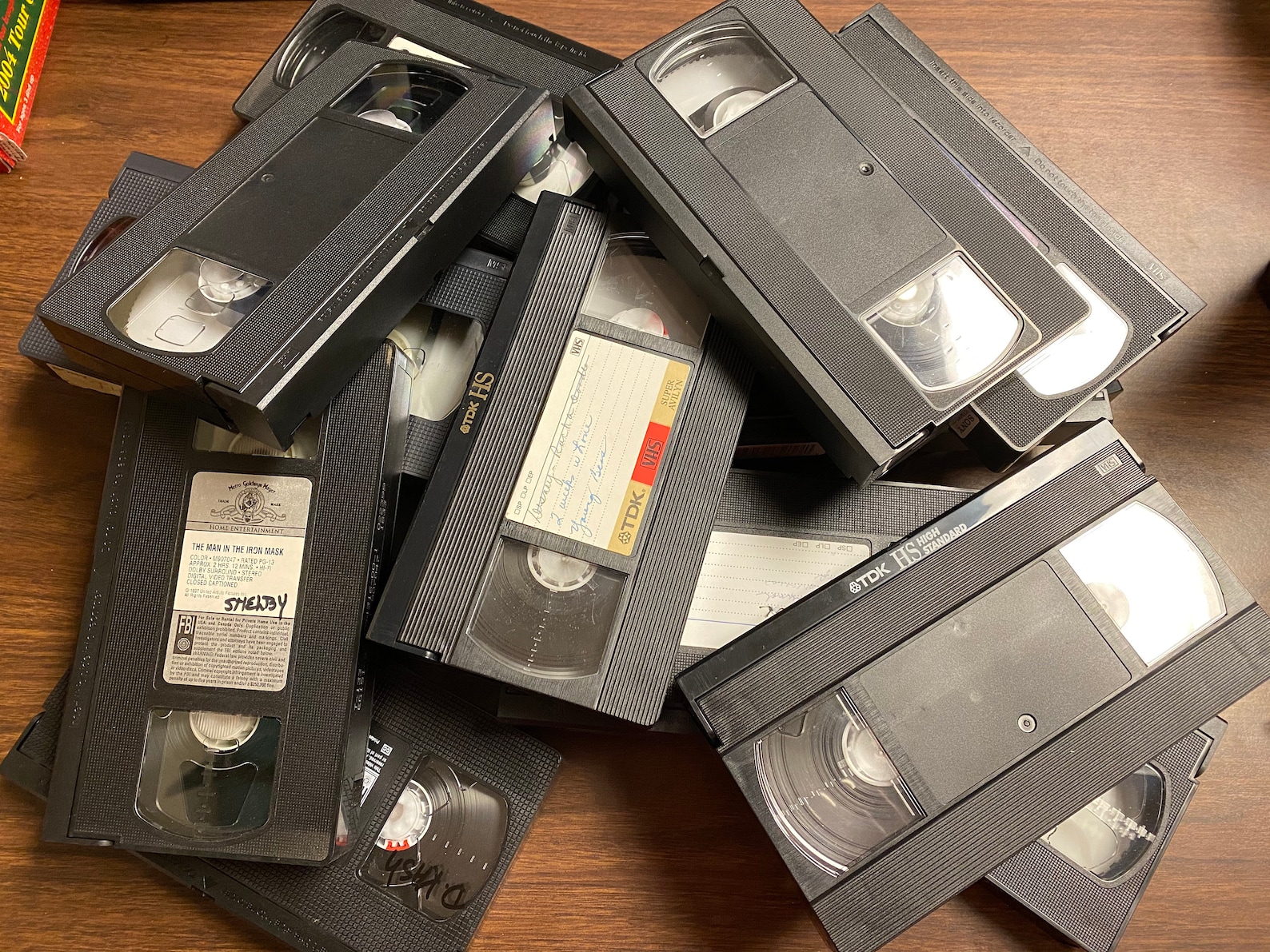 VHS Tapes lot of 14 for Crafts or Decorating Mixed Box - Etsy