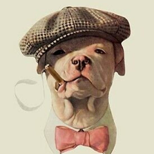 Dog Smoking - Etsy