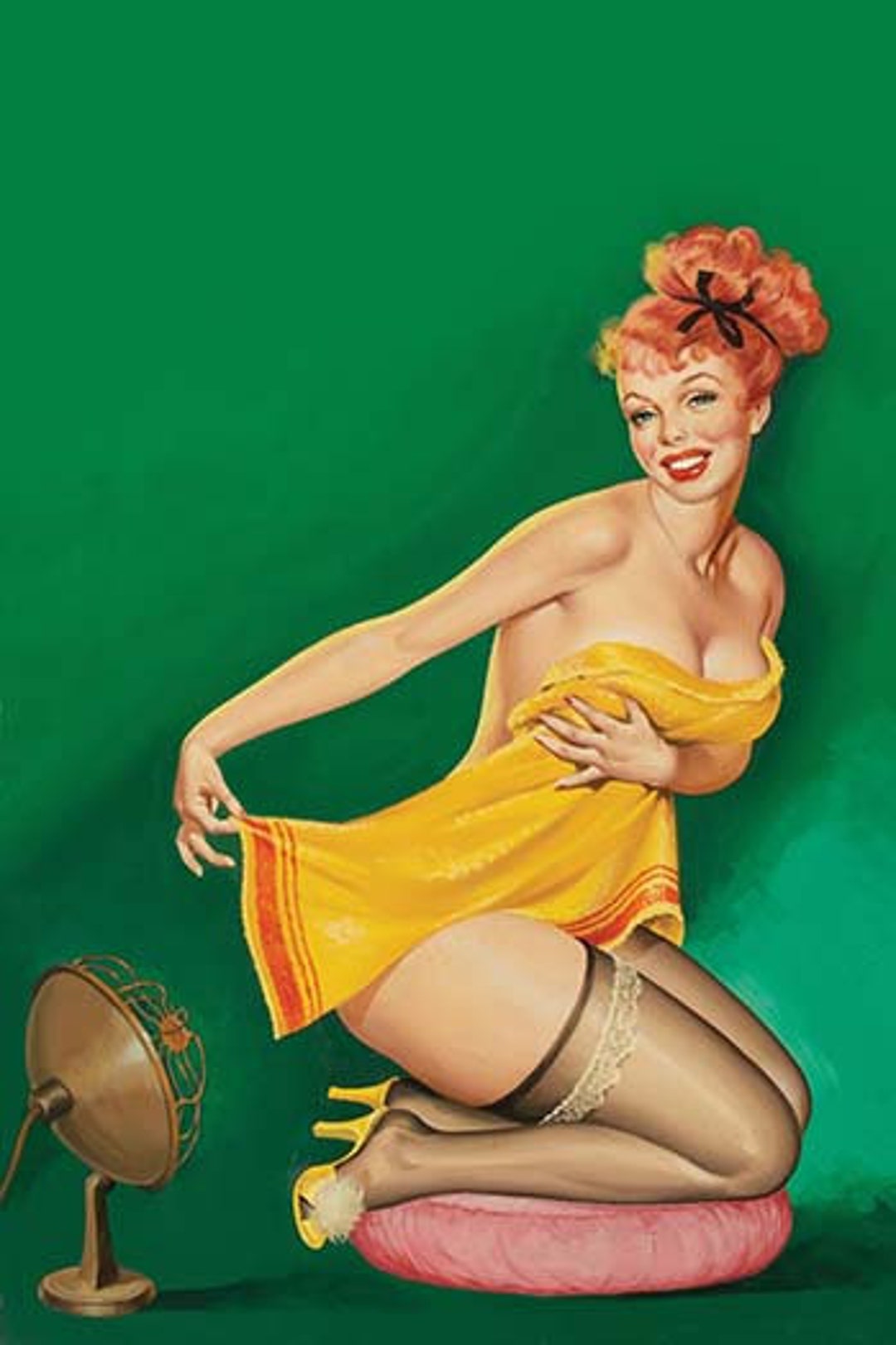 Beauty Parade Magazine 'how to Tickle a Girl's Fancy' by Peter Driben Art Print - Etsy