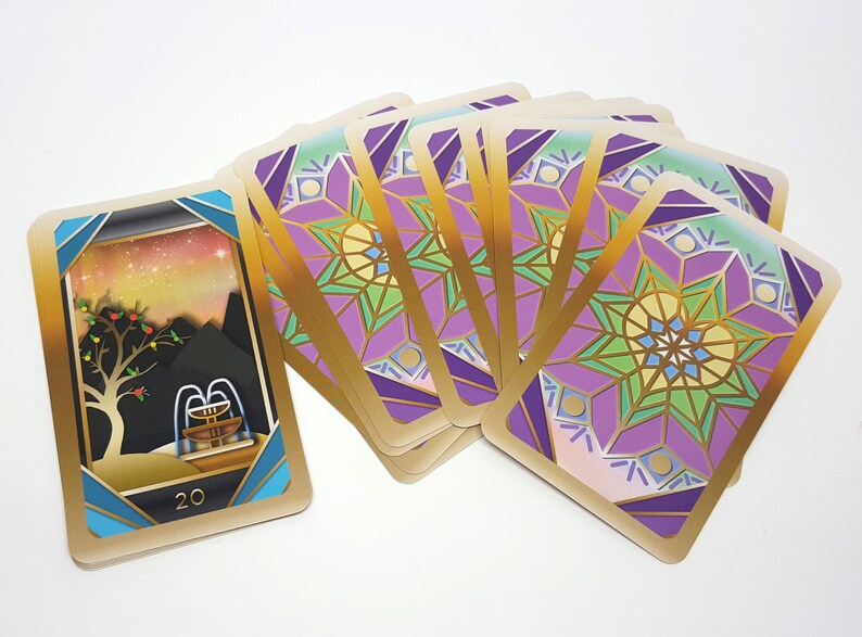 Whimsical LENORMAND ORACLE DECK, Tarot Deck, Prediction Cards, Fortune ...