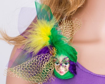 Mardi Gras Jester Doll | Etsy