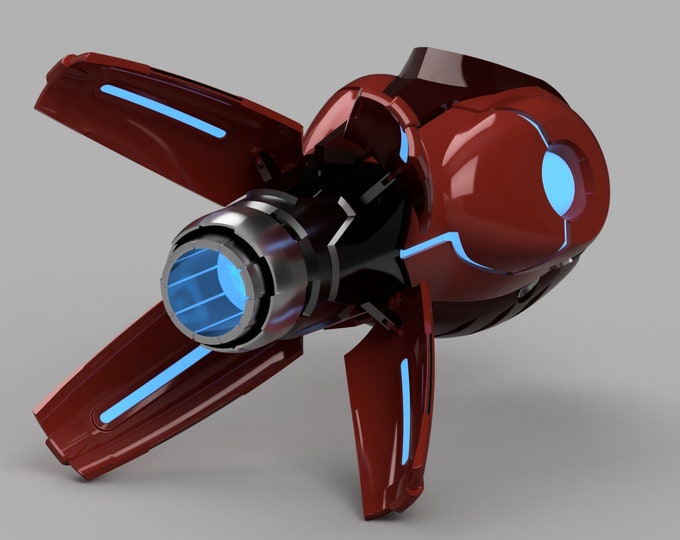 Metroid Dread Samus Aran's Omega Arm Cannon With Firing Action - Etsy