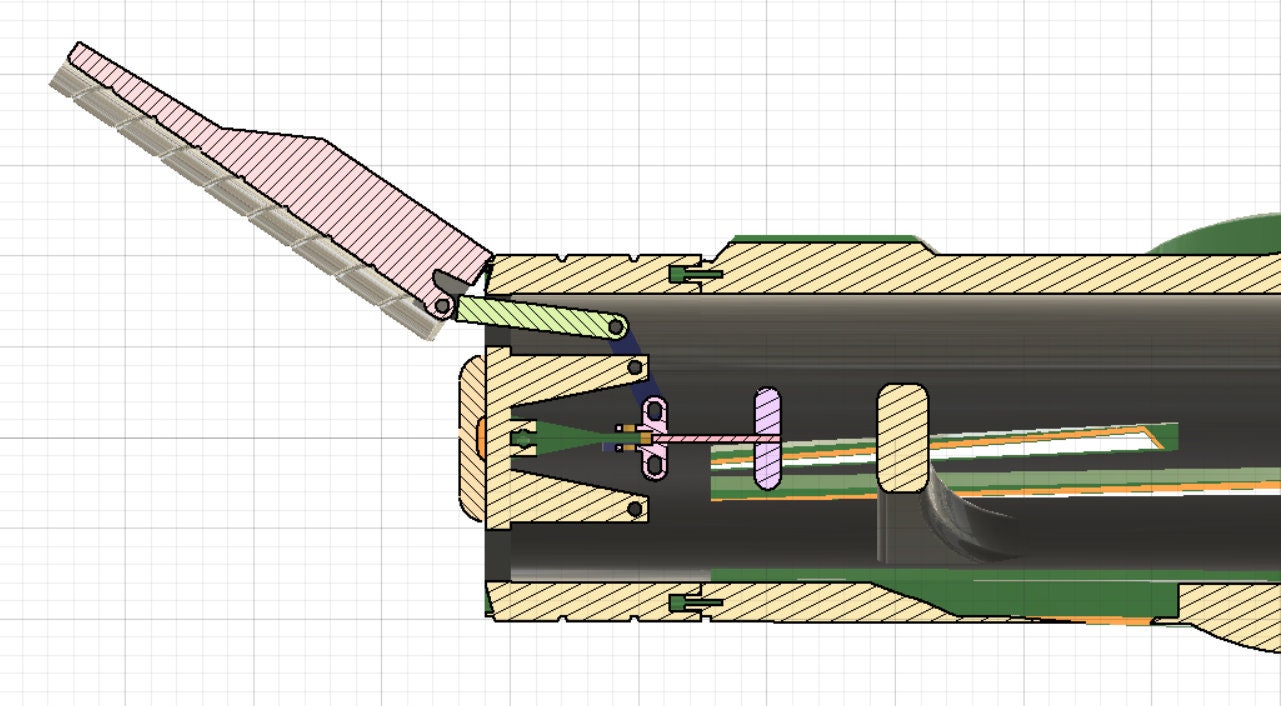 Metroid Prime 1 Samus Aran's Arm Cannon With Missile Action 3D Model - Etsy