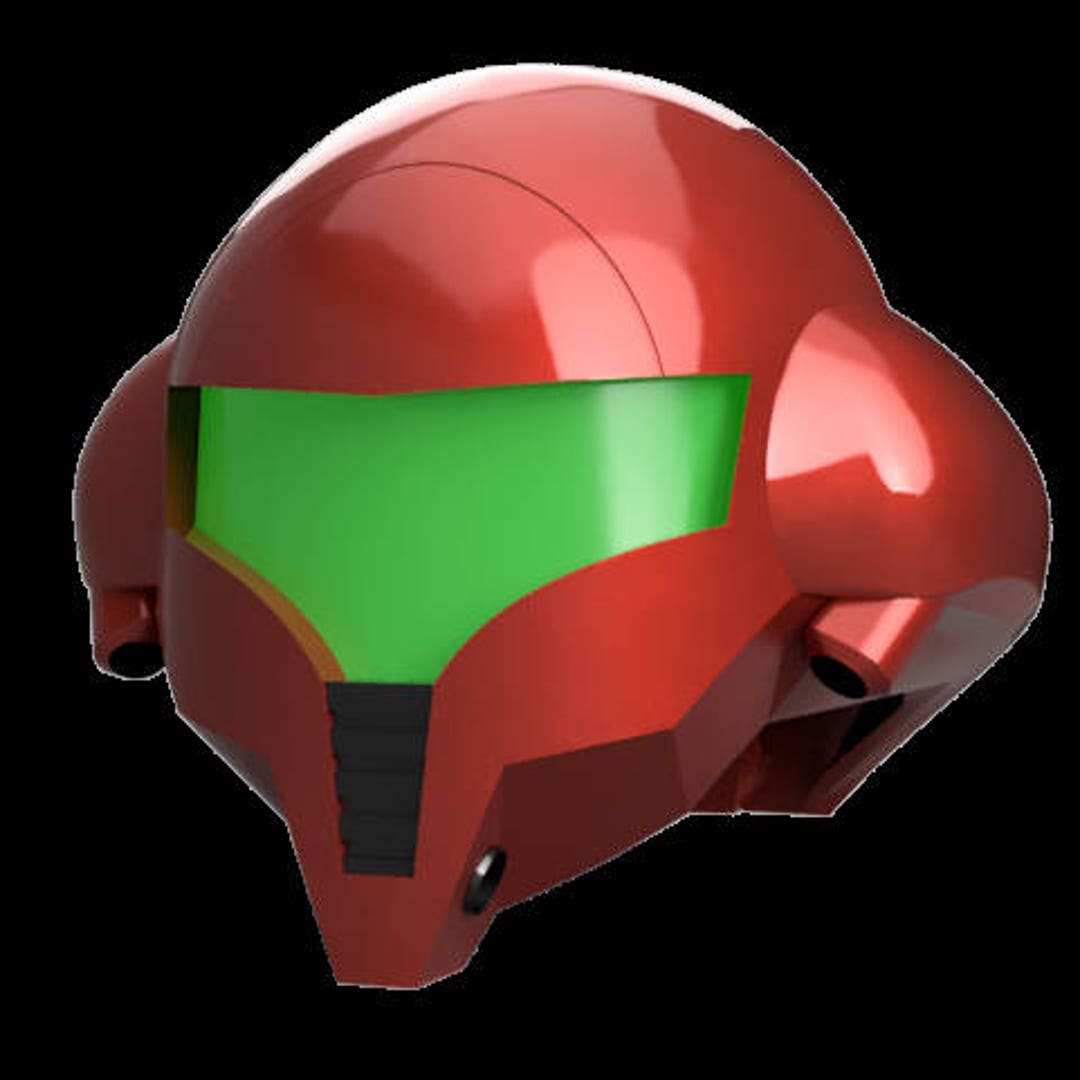 Metroid Prime / Zero Mission Samus Aran Helmet 3d Model - Etsy