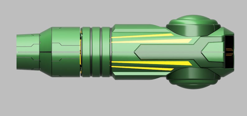 Metroid Prime Remastered Samus Aran's Arm Cannon With Missile Action - Etsy
