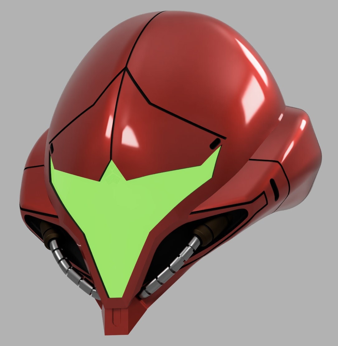 Metroid Dread Helmet 3d Model - Etsy