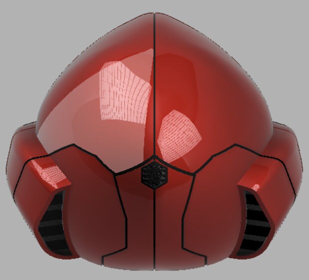 Metroid Dread Helmet 3d Model - Etsy
