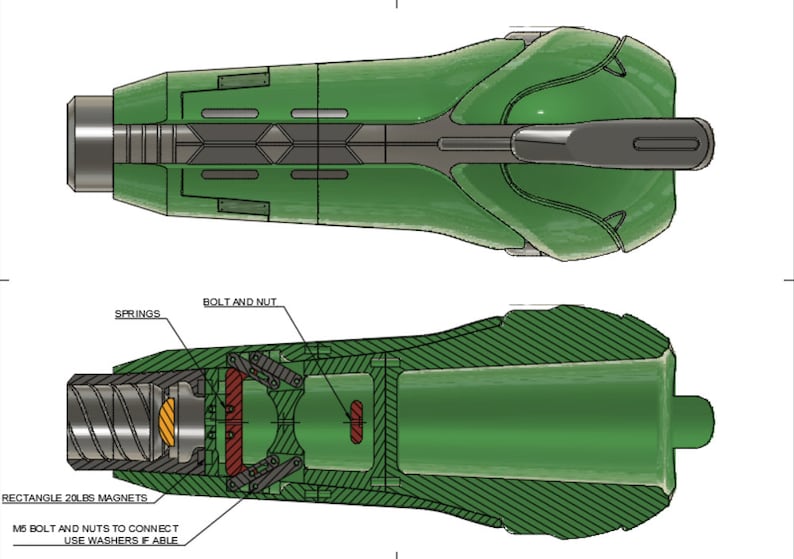 Metroid Fusion Samus Aran's Arm Cannon With Missile Action - Etsy
