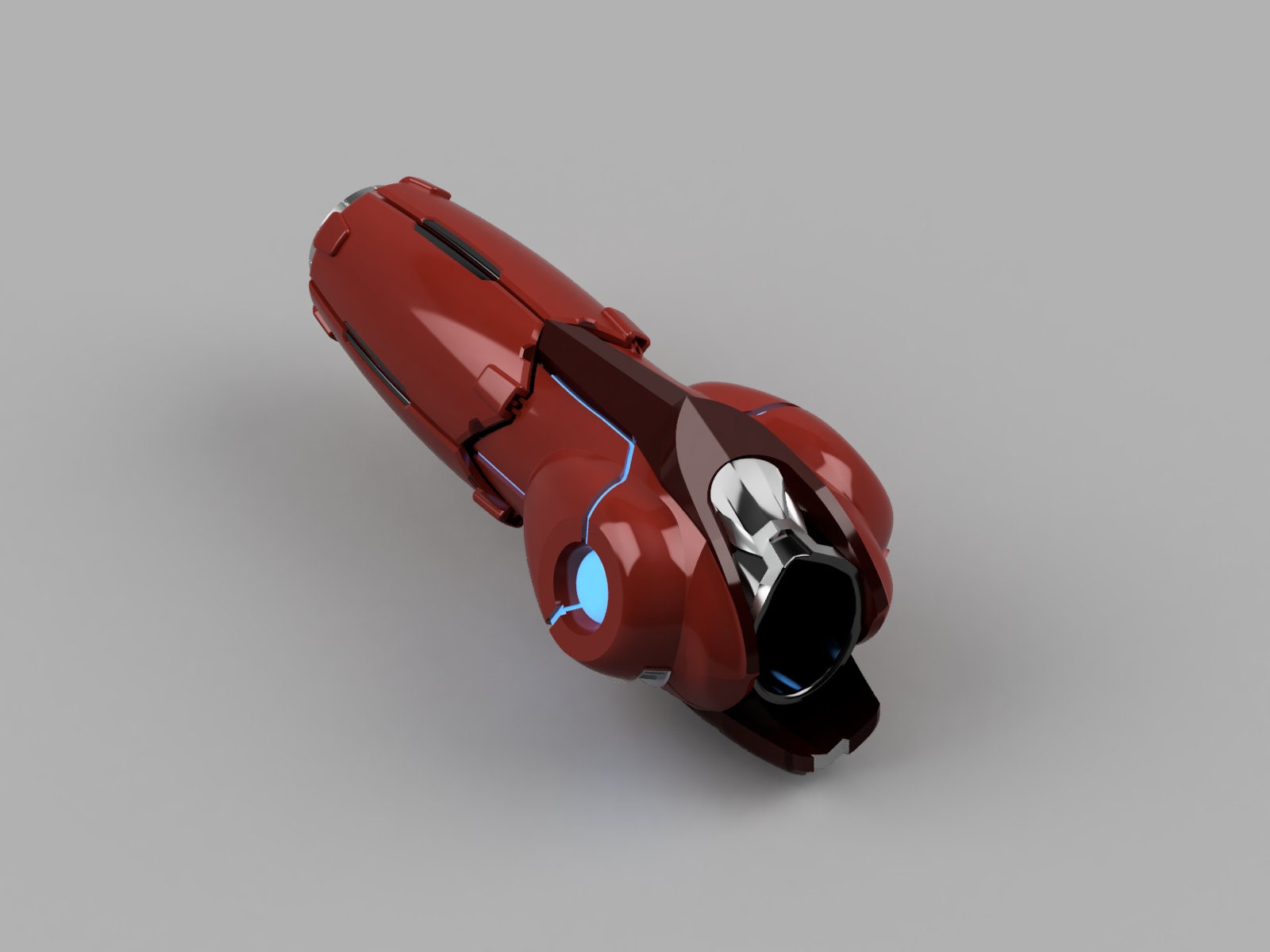 Metroid Dread Samus Aran's Omega Arm Cannon With Firing Action 3D Model ...