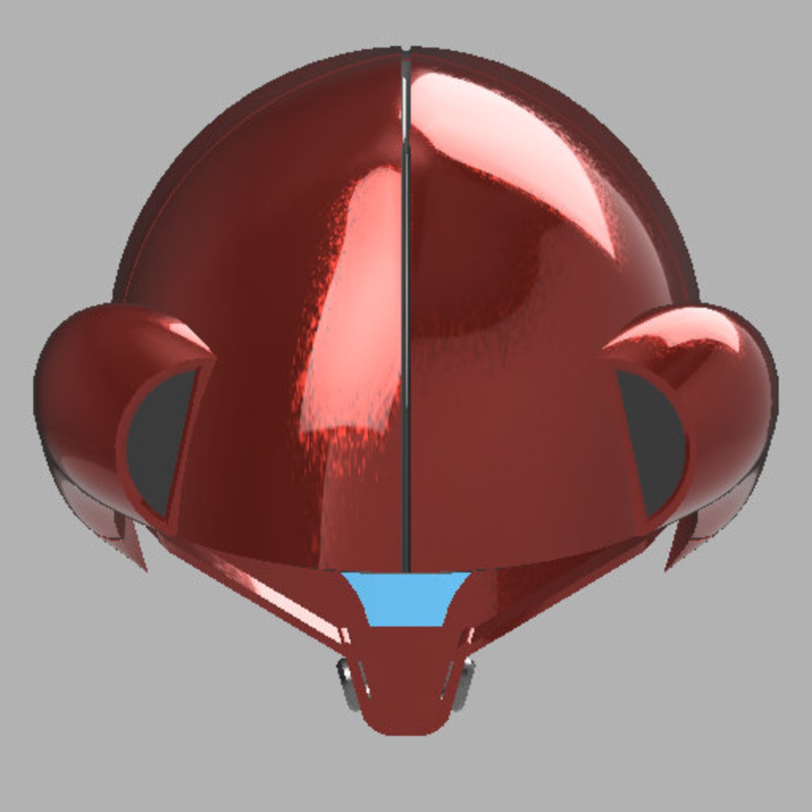 Metroid Fusion Helmet 3d Model - Etsy