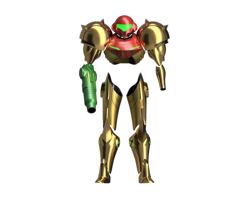 Metroid Prime Varia Suit 3d Models. - Etsy